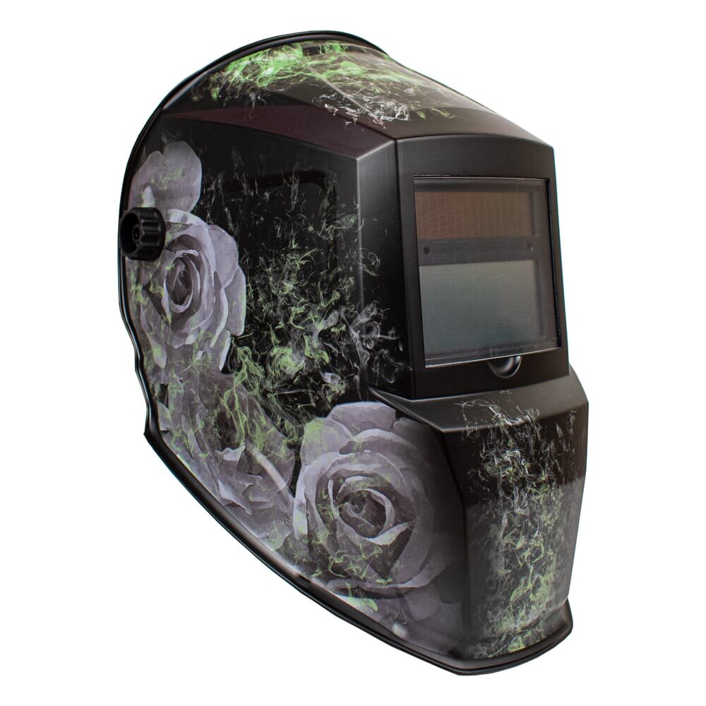 Forney Smoking Rose Auto-Darkening Filter (ADF) Welding Helmet