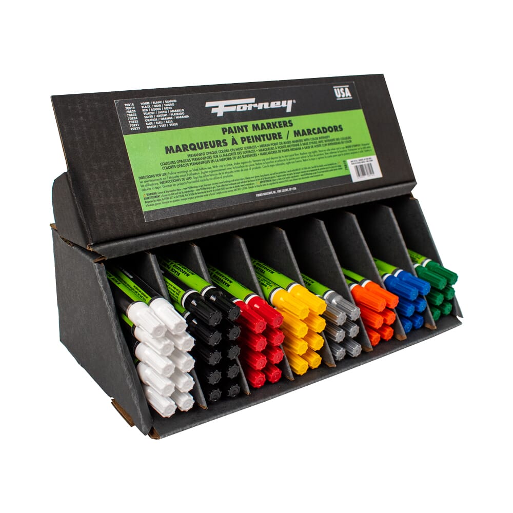 60-Piece 8 Chamber Paint Marker Display