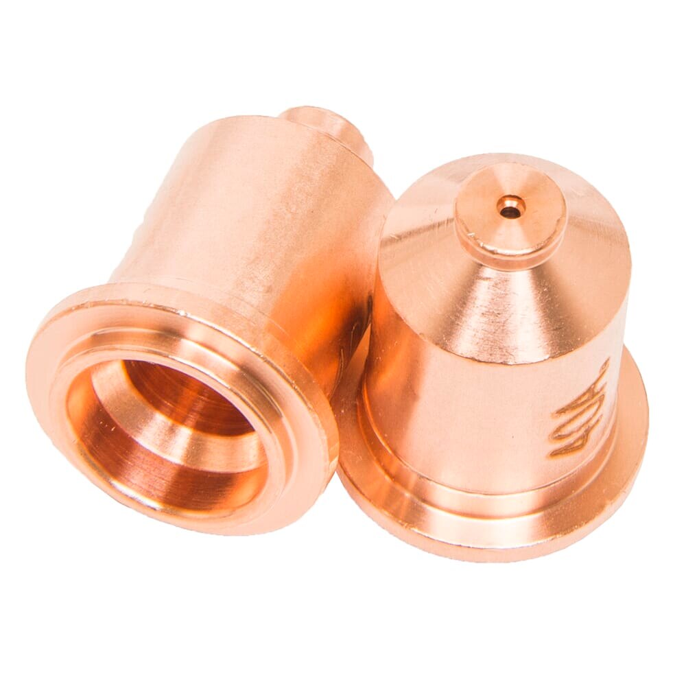 Plasma Cutting Tip, 40 AMP, Nipple Tip, Max Performance, 2-Pack